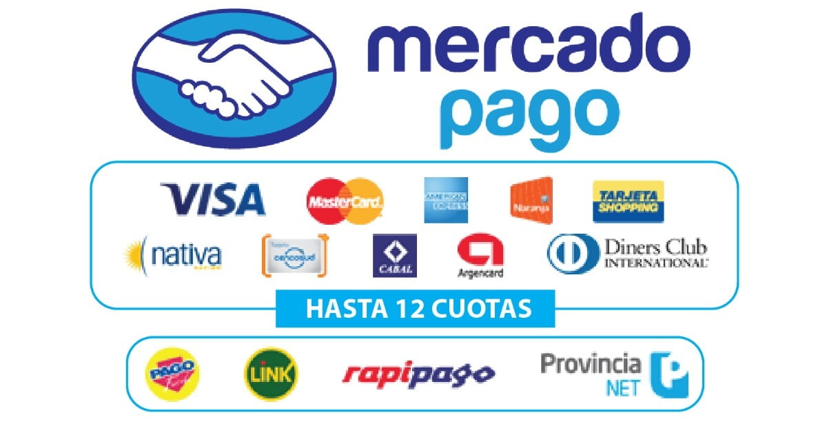 Acepta pagos con MercadoPago de MercadoLibre